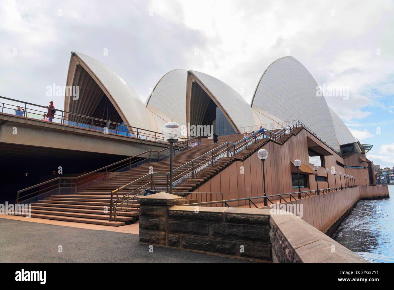 Distinctive building of Sydney Opera House - multi-venue performing ...