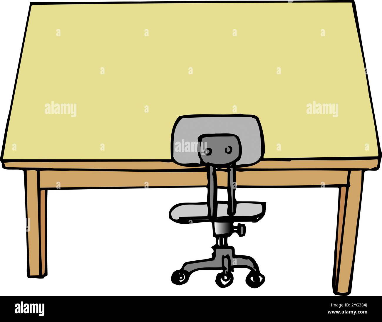 Desk study Cut Out Stock Images & Pictures - Alamy