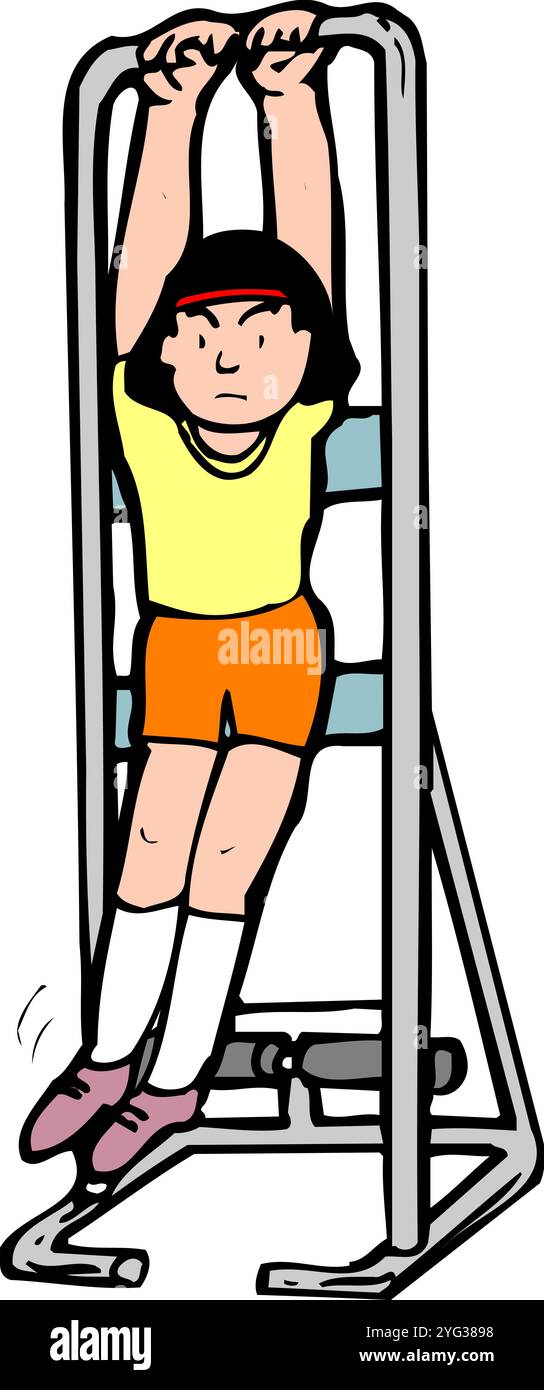 Hanging health device Stock Photo - Alamy