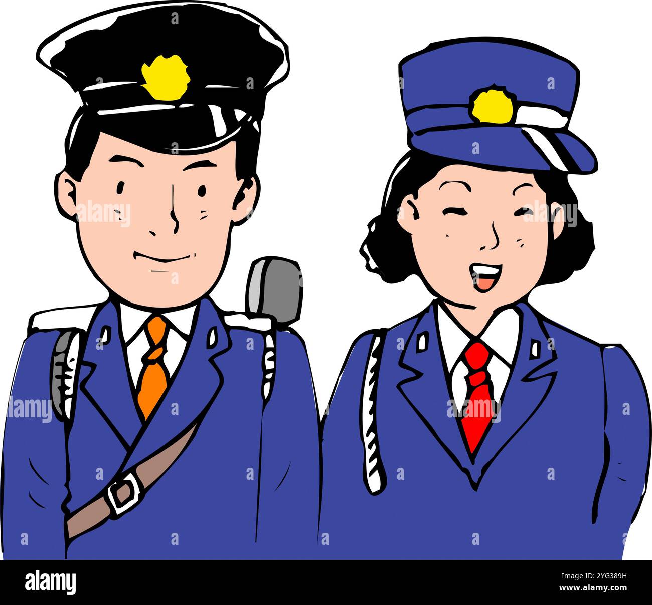 Police officer hat hi-res stock photography and images - Alamy