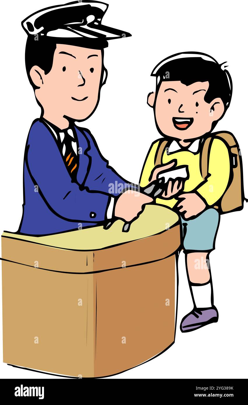 Child station hi-res stock photography and images - Alamy
