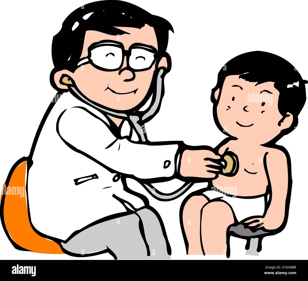 Health care checkup Cut Out Stock Images & Pictures - Alamy