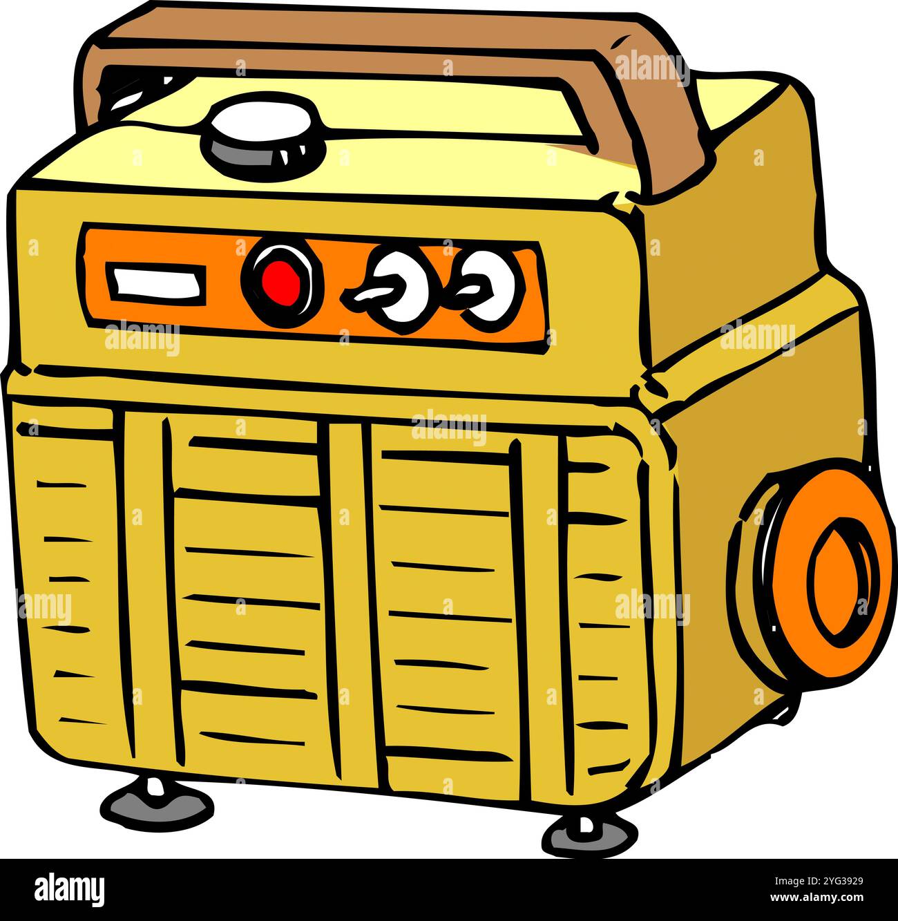 Electric generator Cut Out Stock Images & Pictures - Alamy