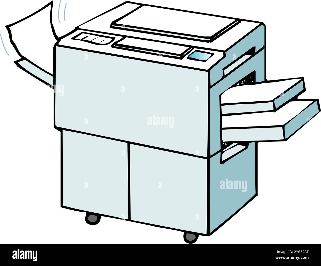Photocopier machines hi-res stock photography and images - Alamy