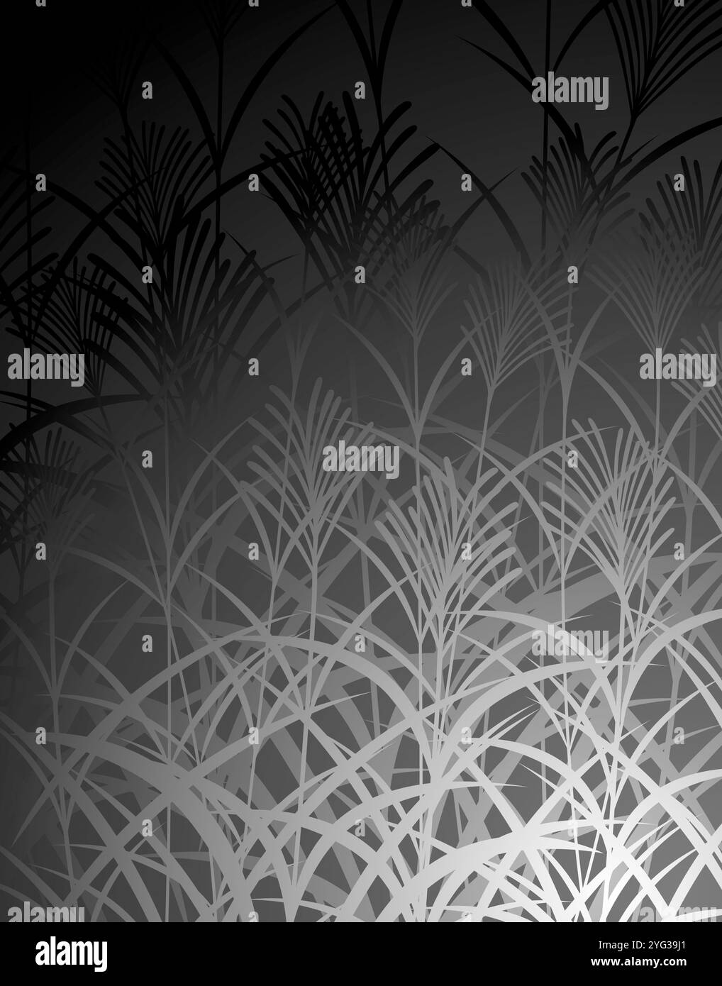 Pattern of silver grass Stock Photo - Alamy