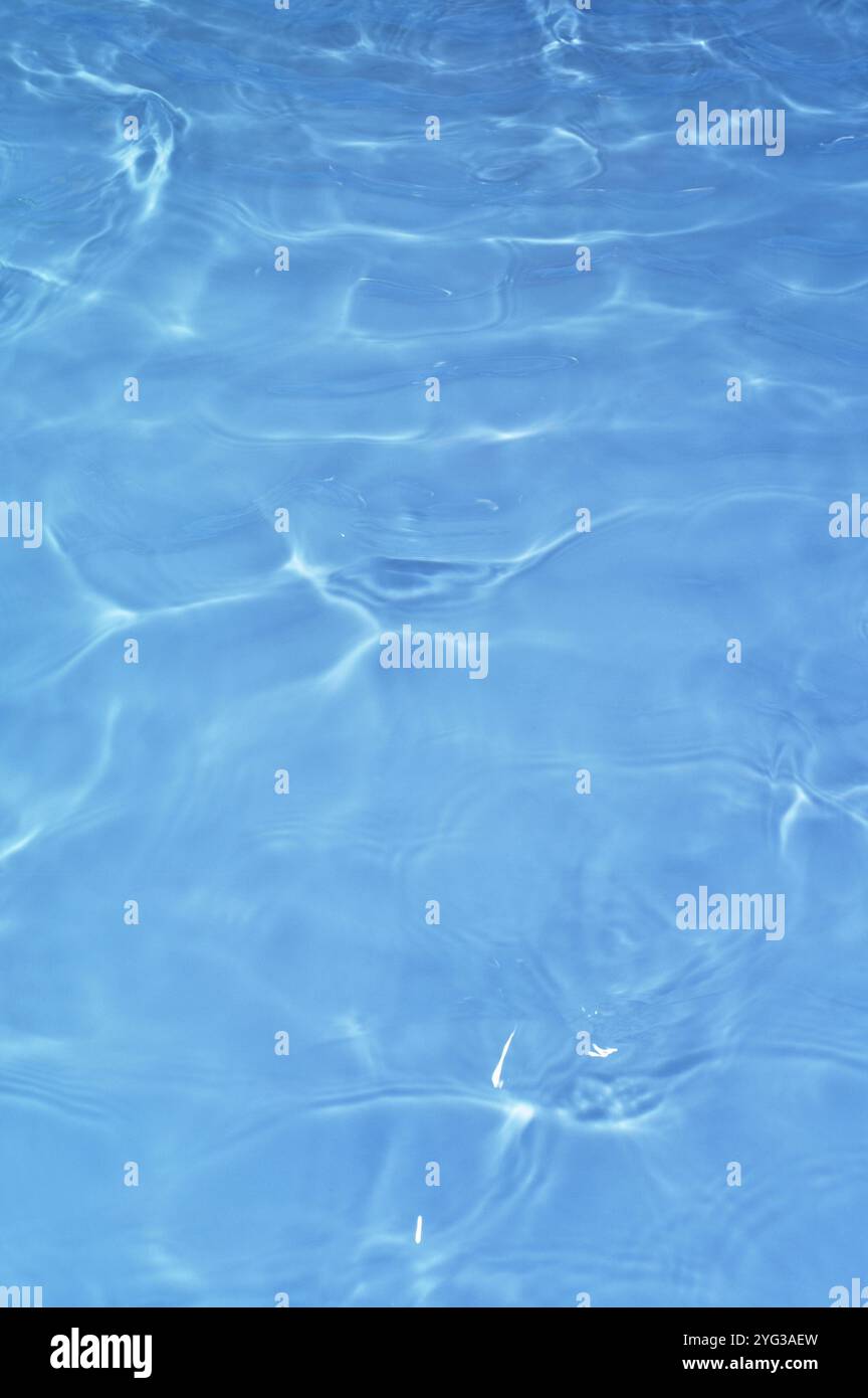 Wave pattern on shallow water surface changing with light and shadow ...