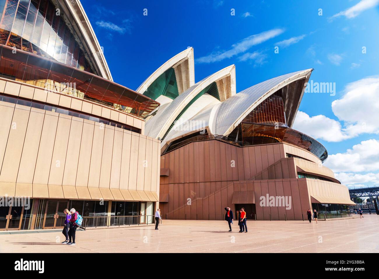 Distinctive building of Sydney Opera House - multi-venue performing ...
