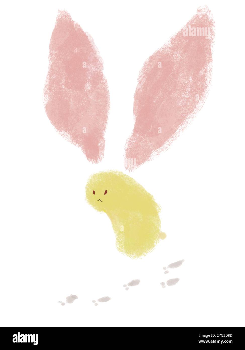 Rabbit footprint hi-res stock photography and images - Alamy