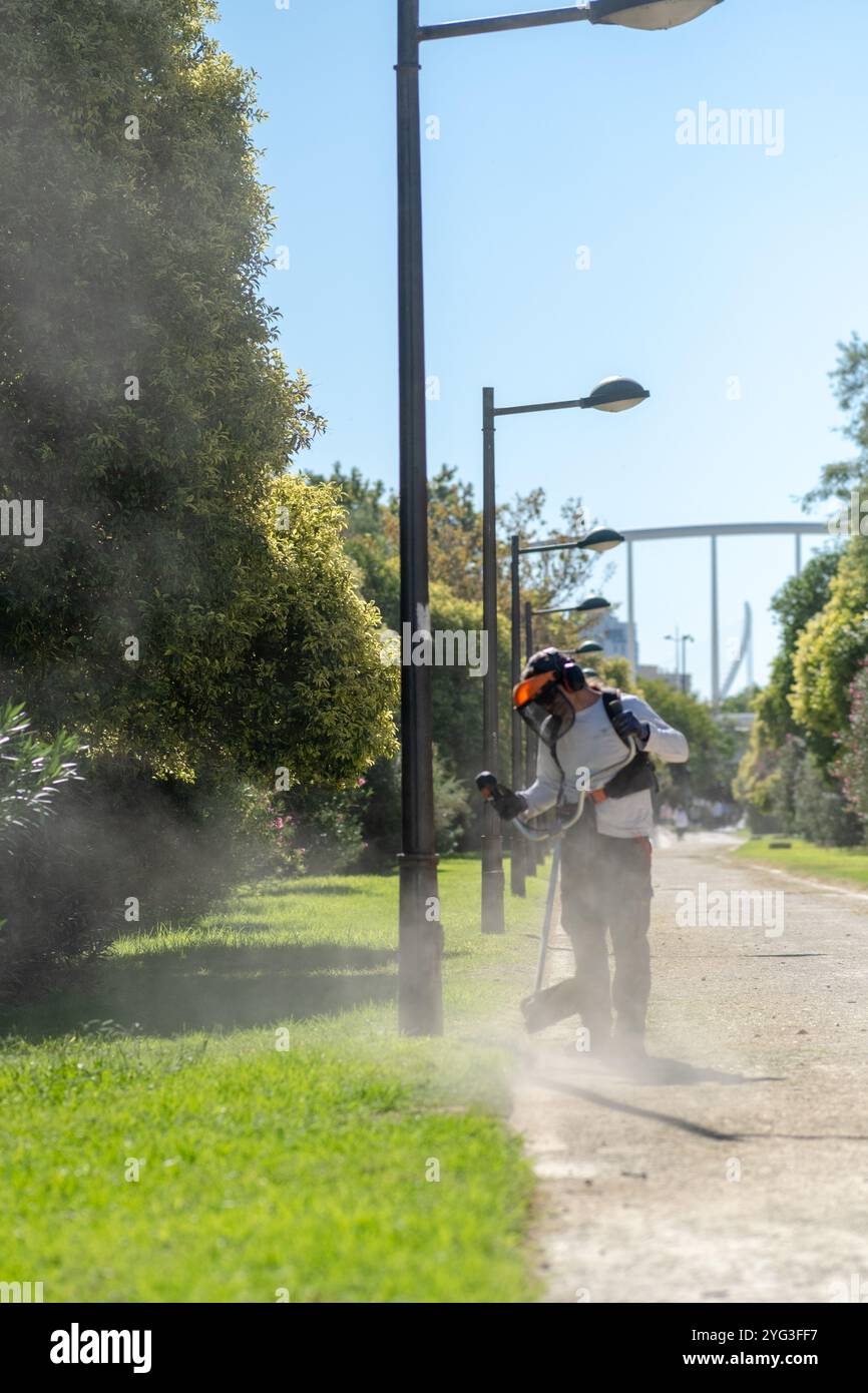 Hand held mower hi-res stock photography and images - Alamy