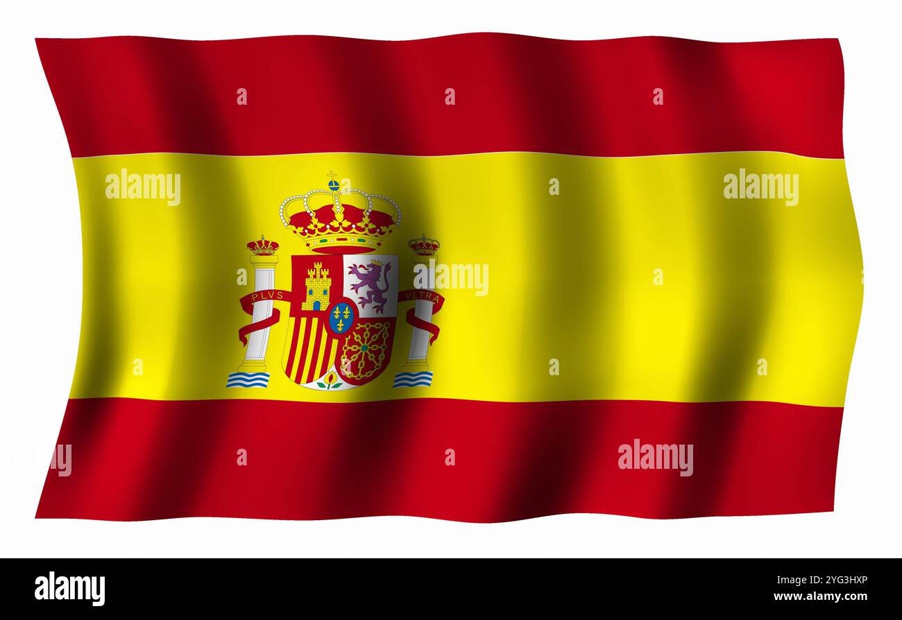 Flag spanish Cut Out Stock Images & Pictures - Alamy