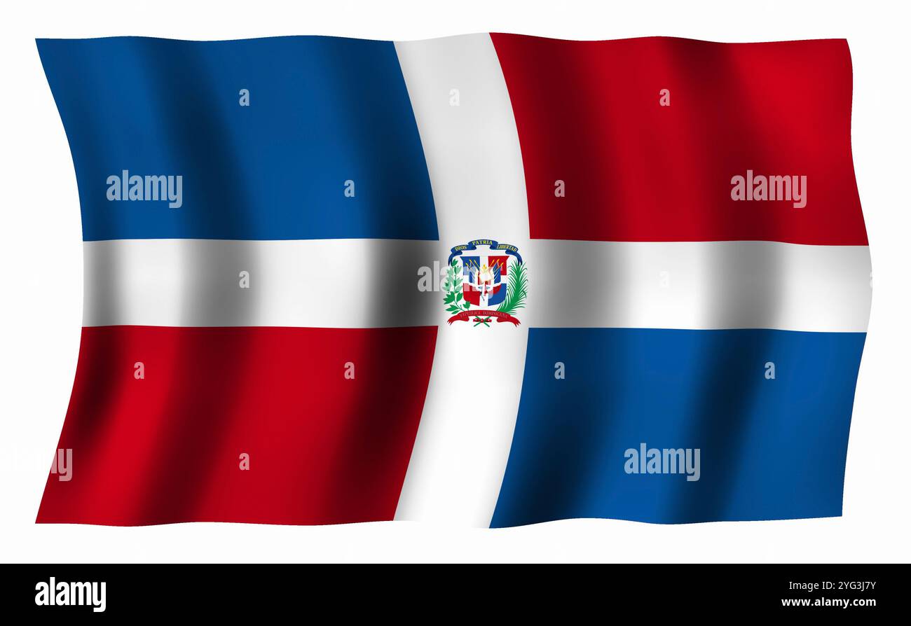 Dominican republic national Cut Out Stock Images & Pictures - Alamy