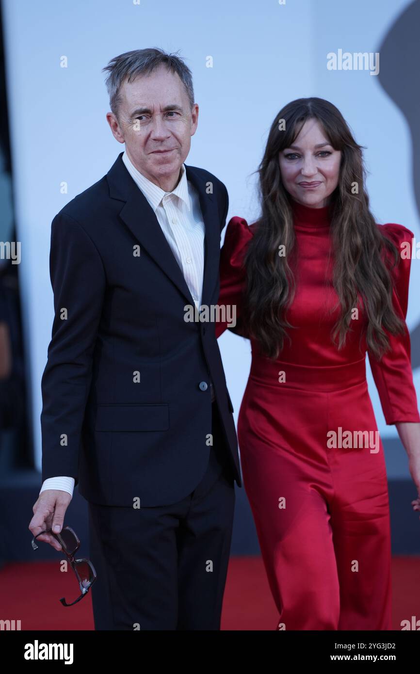 Dag Johan Haugerud and Andrea Bræin Hovig attend "Kjaerlighet" red ...