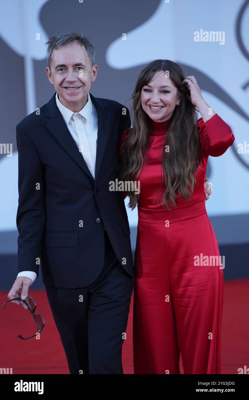 Dag Johan Haugerud and Andrea Bræin Hovig attend "Kjaerlighet" red ...