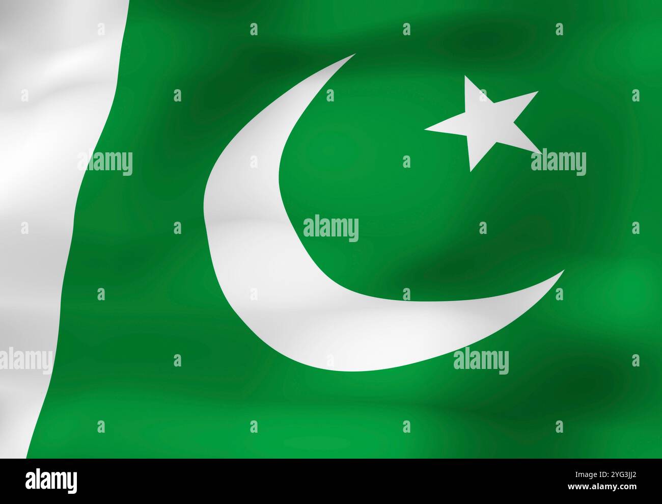 Flag of Pakistan Stock Photo - Alamy