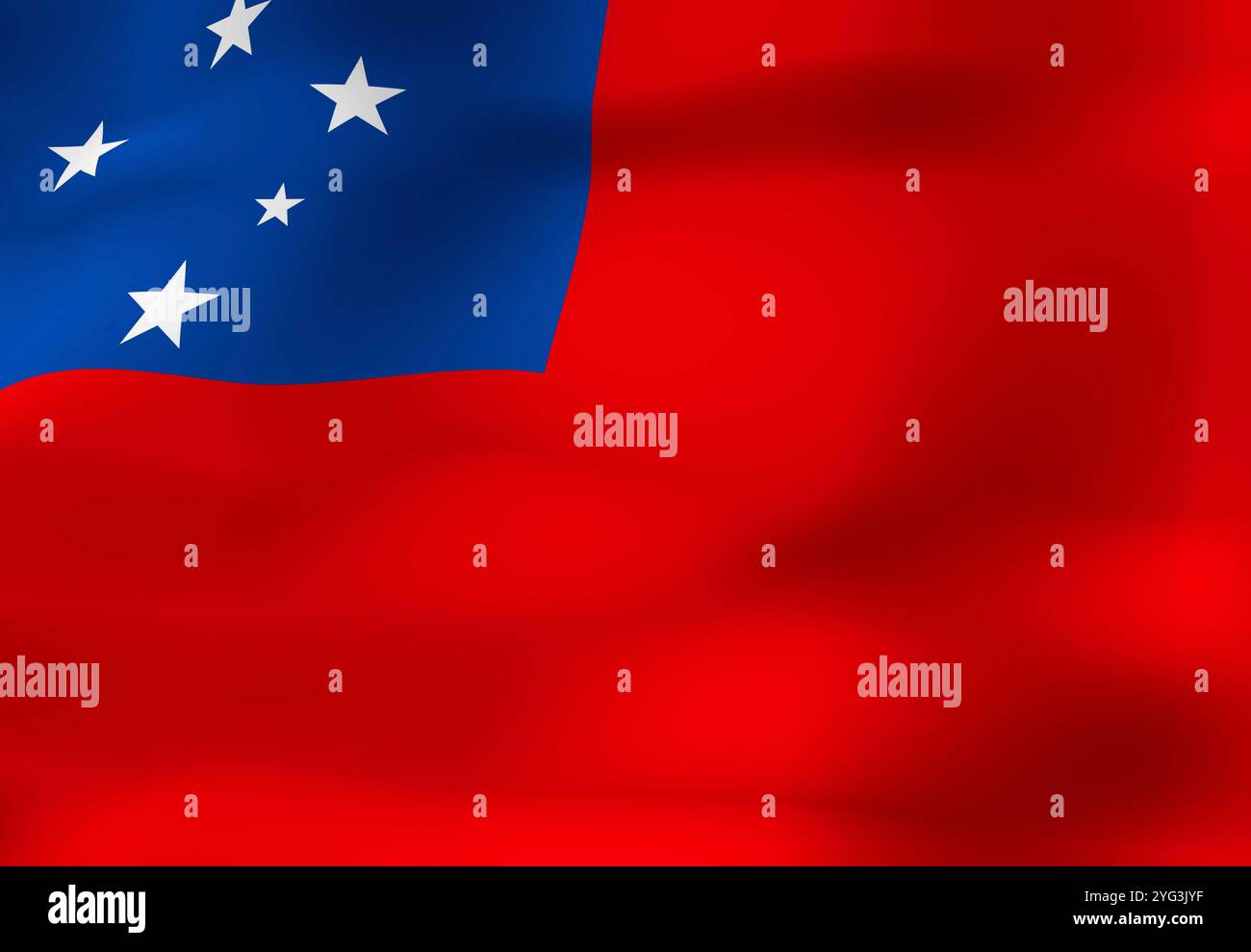 Samoan flag hi-res stock photography and images - Alamy