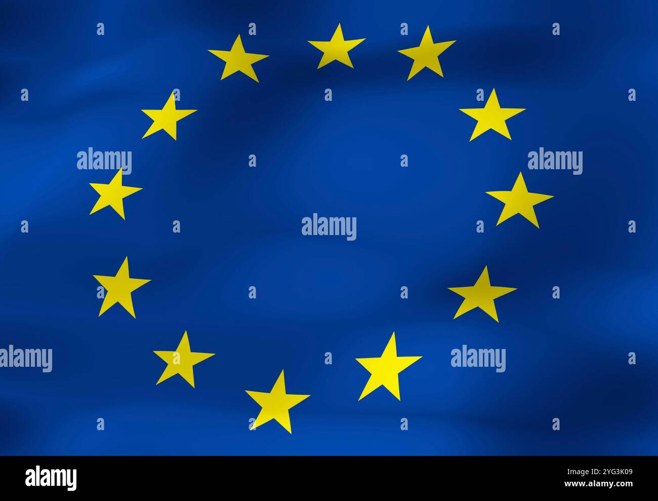 Flag of the European Community Stock Photo - Alamy