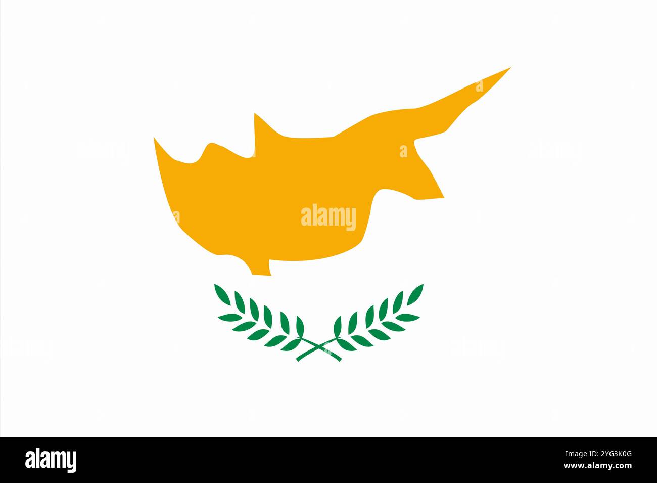 Flag of Cyprus Stock Photo - Alamy