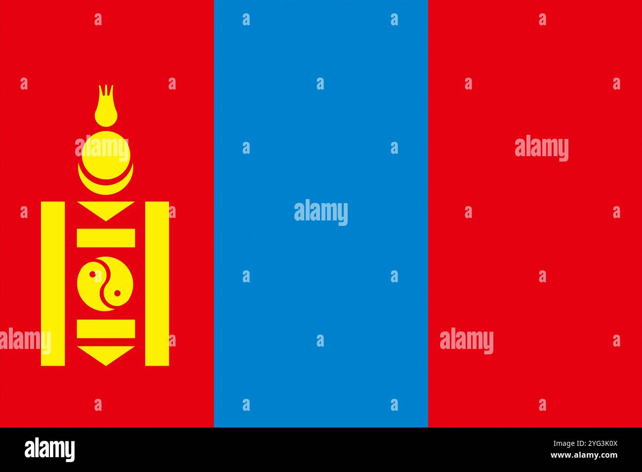 Mongol flag hi-res stock photography and images - Alamy