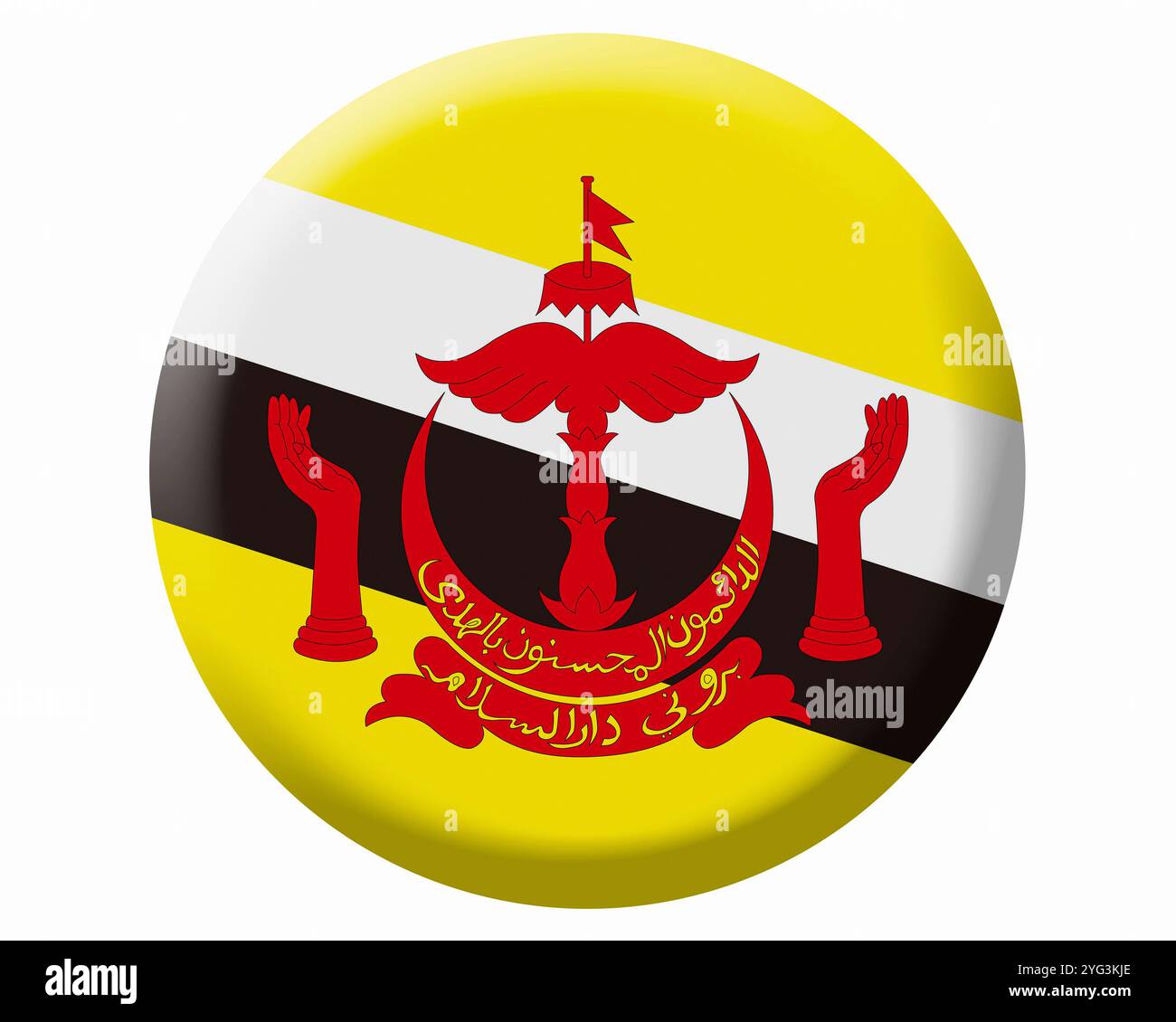 National flag of brunei hi-res stock photography and images - Alamy
