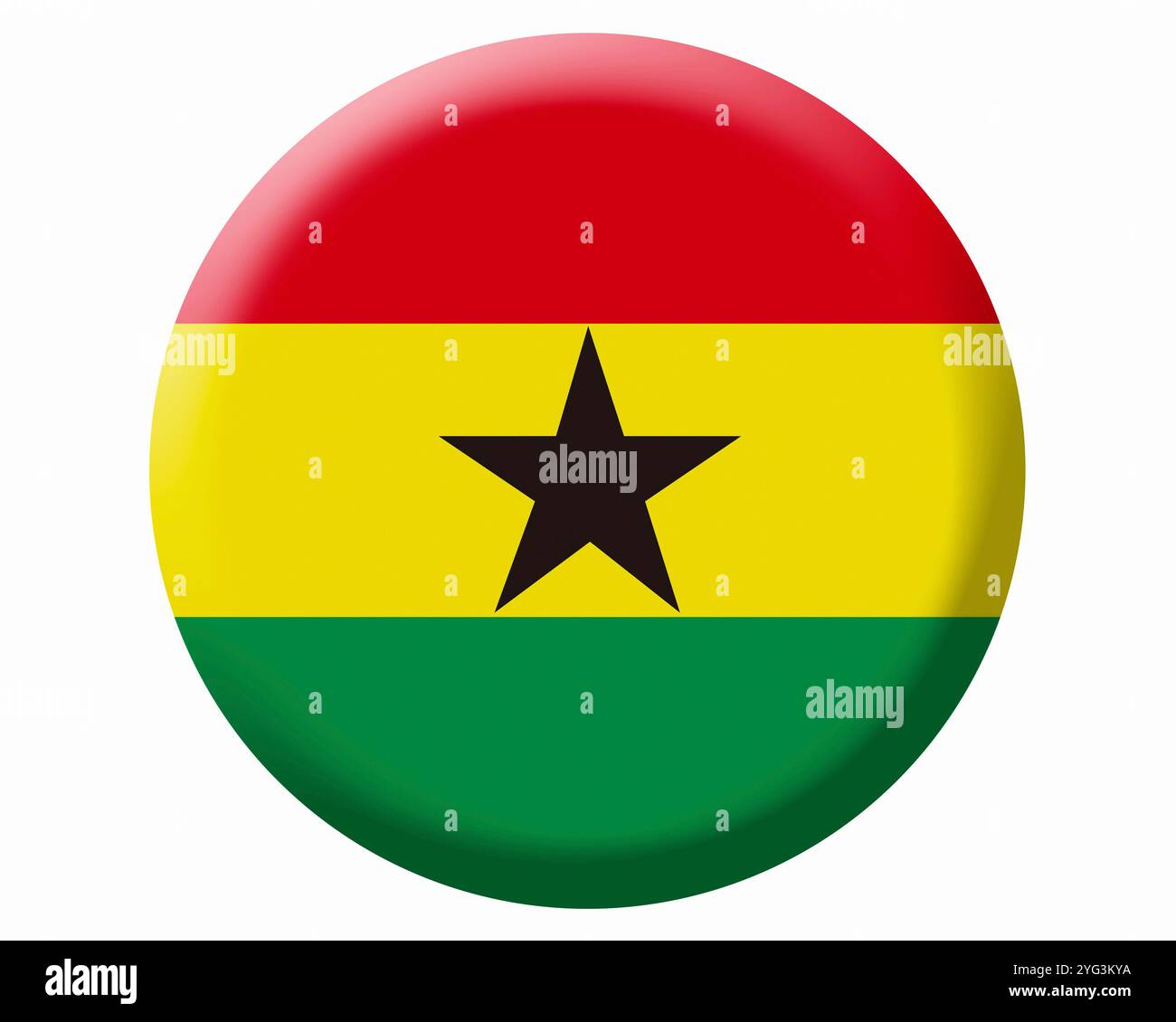 Ghana flag symbol Cut Out Stock Images & Pictures - Alamy