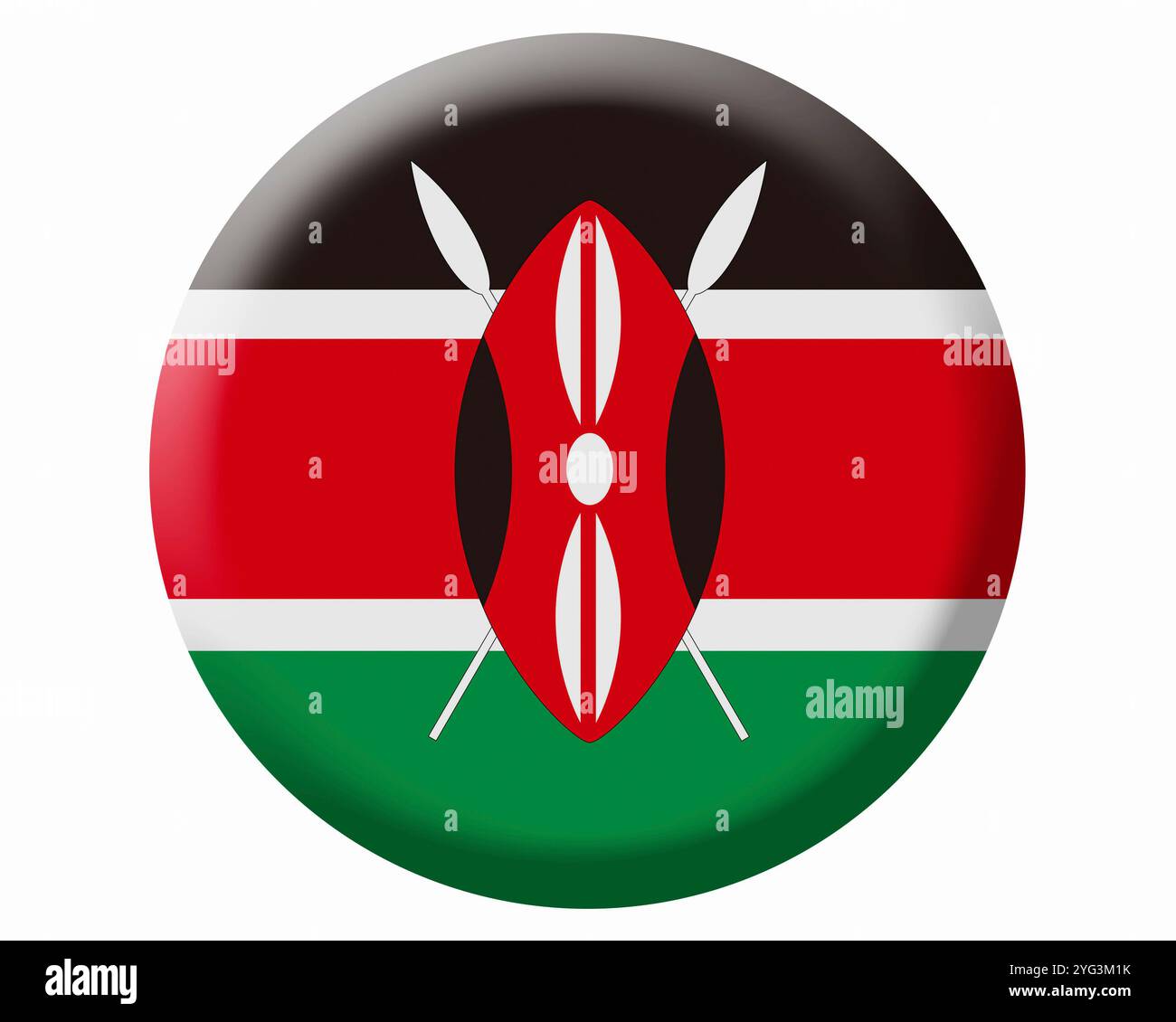 Flag kenya national symbol hi-res stock photography and images - Alamy
