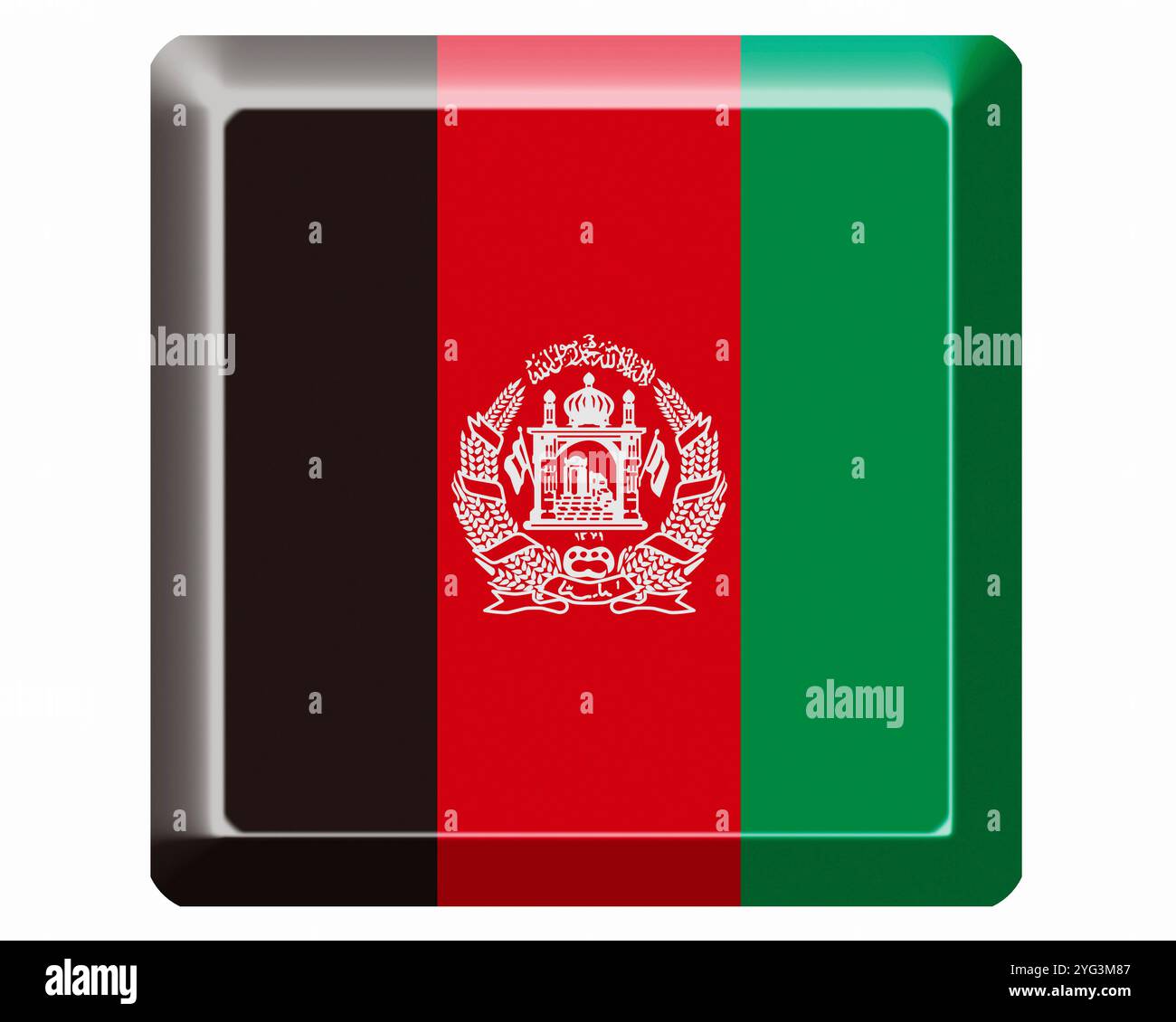 Afghanistan national flag background Cut Out Stock Images & Pictures ...
