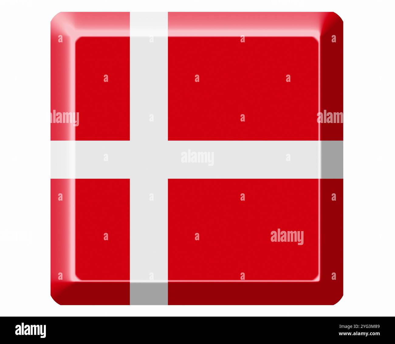 Flag of Denmark Stock Photo - Alamy