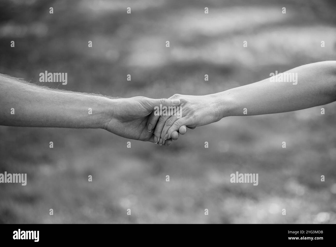 Rescue helping gesture or hands strong hold. Give helping hand. Man and ...