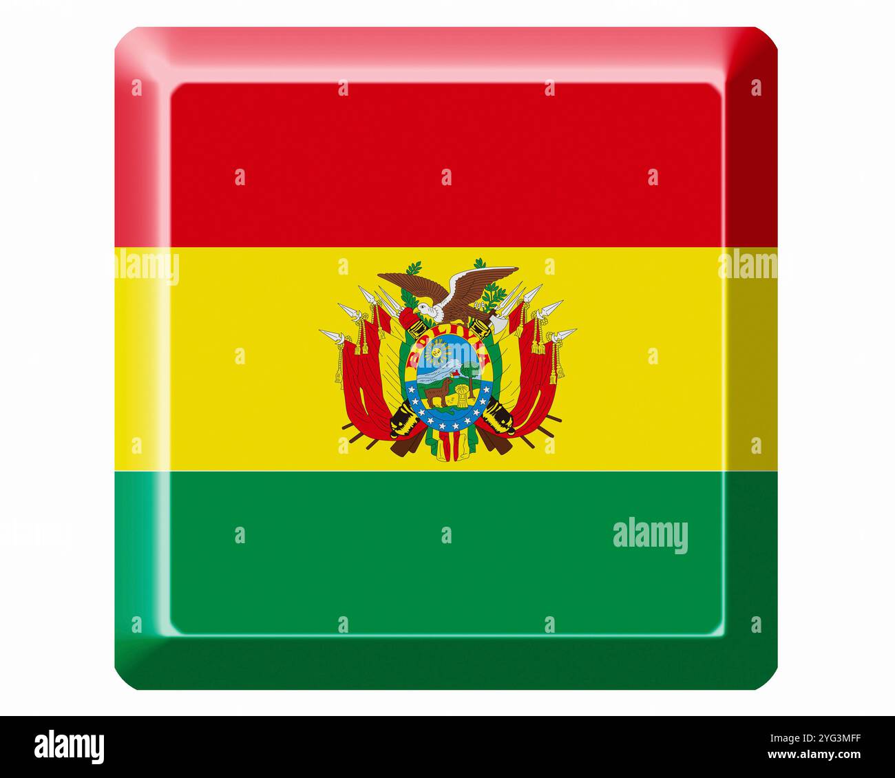 Flag bolivia national symbol Cut Out Stock Images & Pictures - Alamy