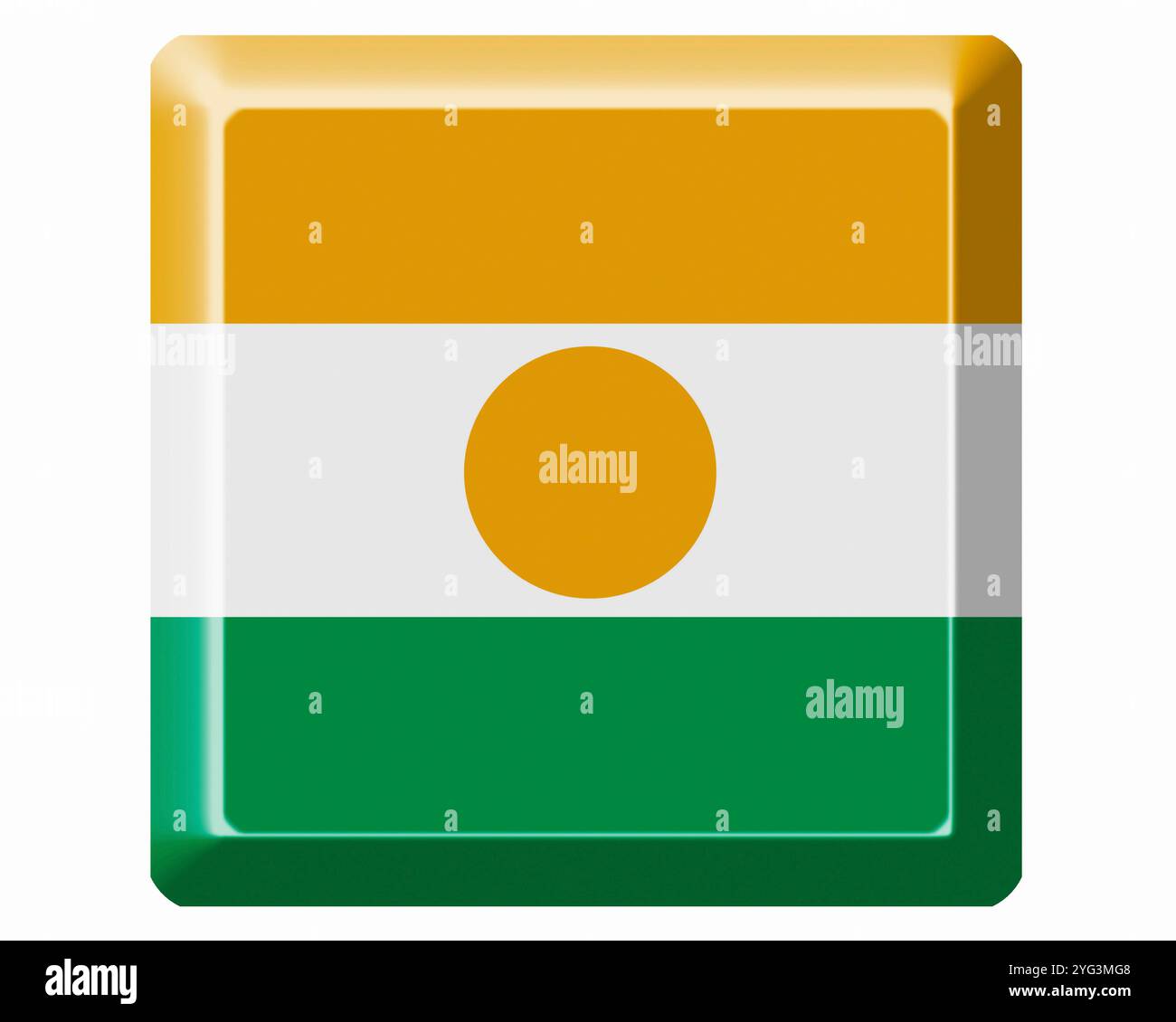 Flag of Niger Stock Photo - Alamy