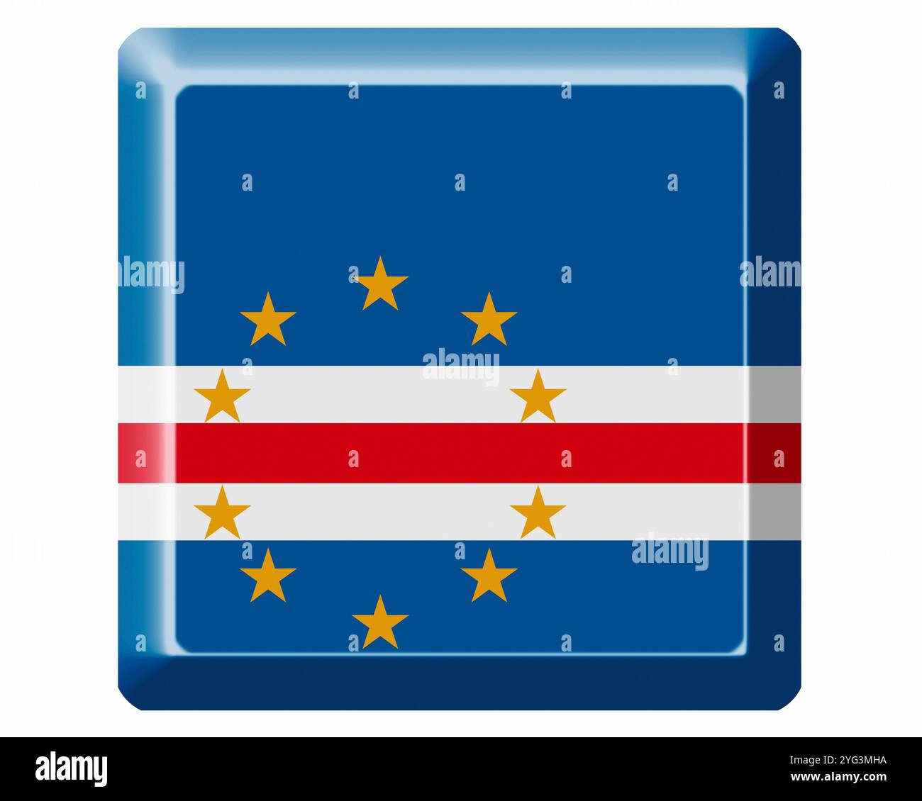 Cape Verdean flag Stock Photo - Alamy
