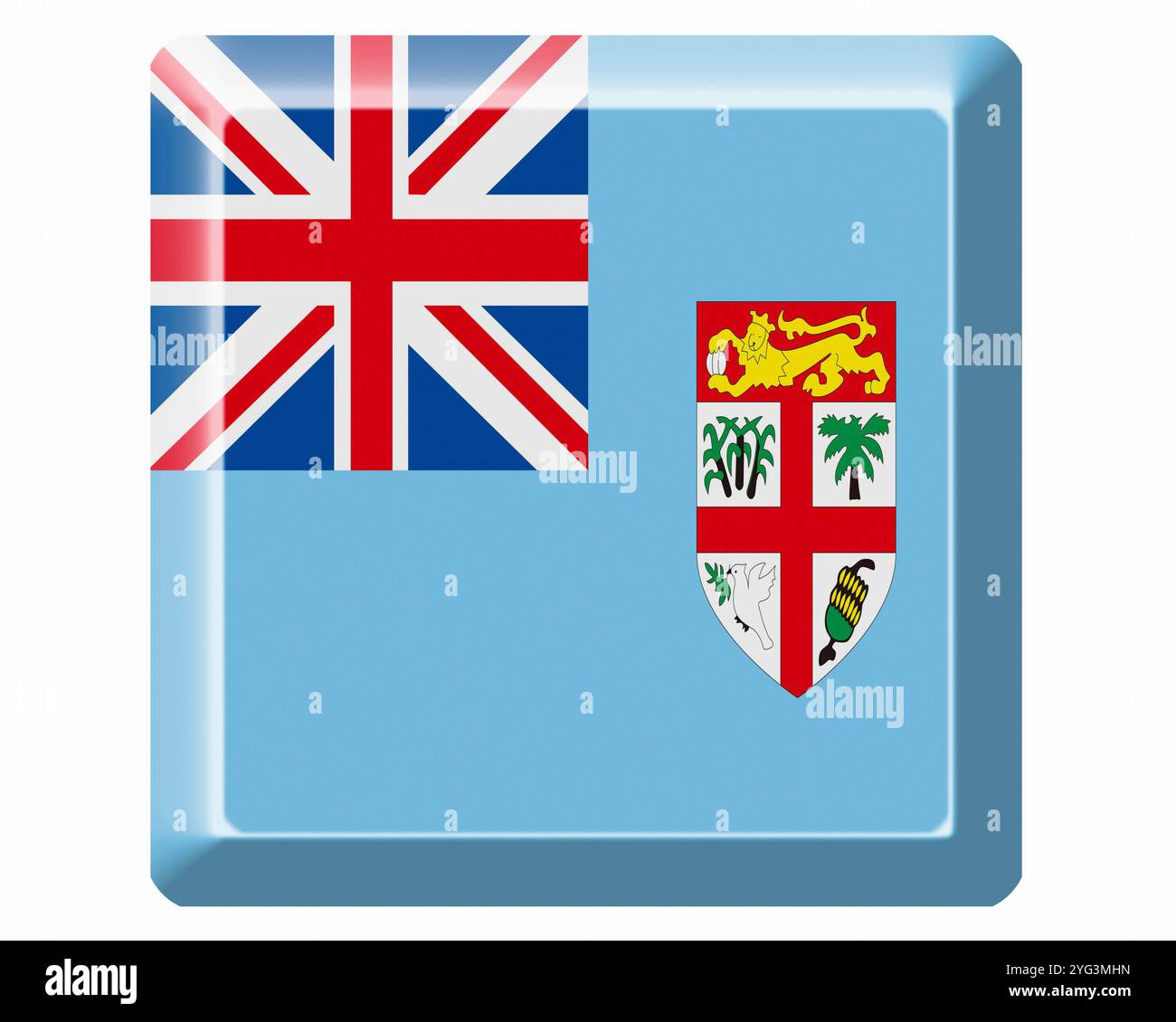 Flag of Fiji Stock Photo - Alamy