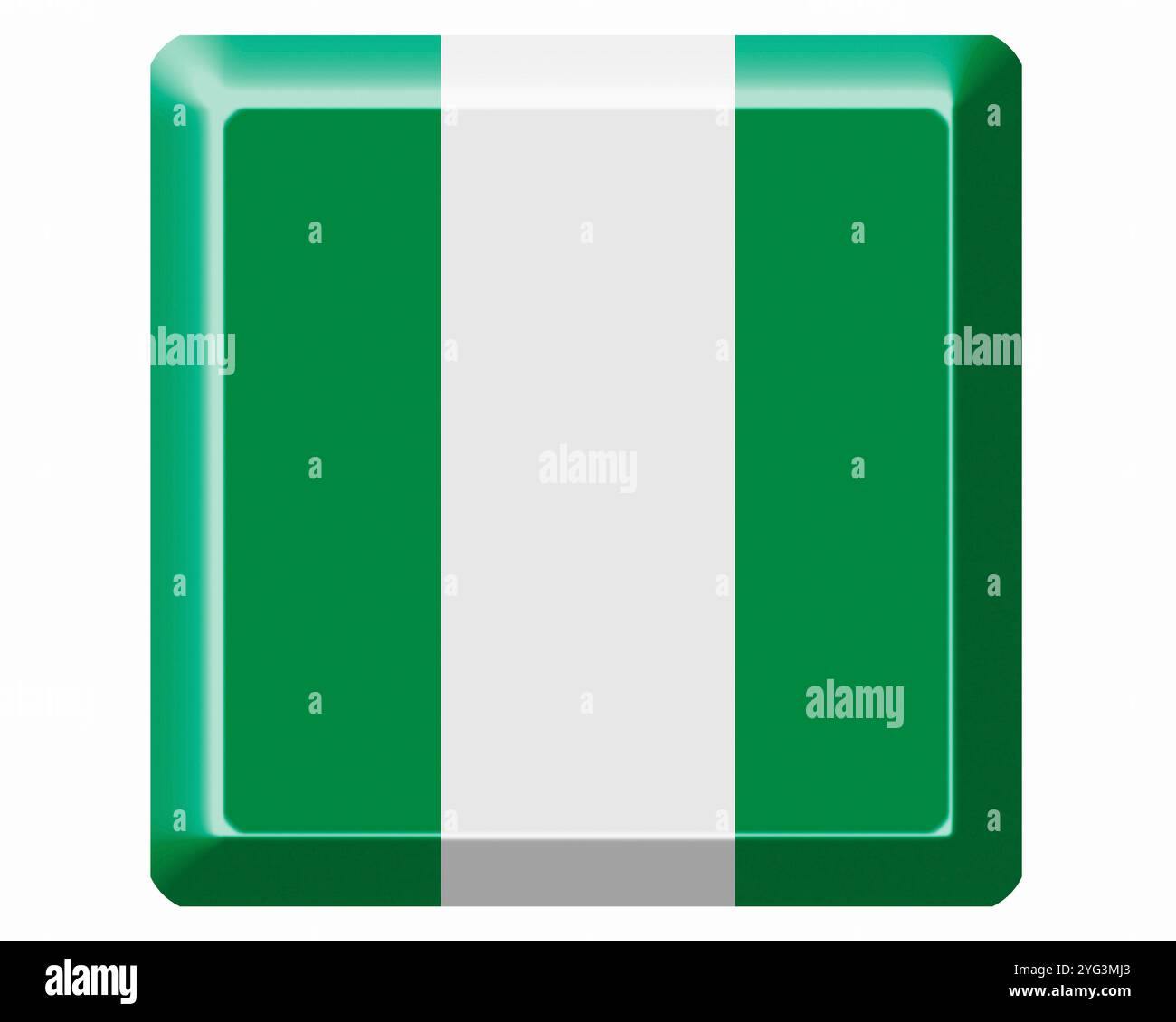 Nigeria flag symbol hi-res stock photography and images - Alamy