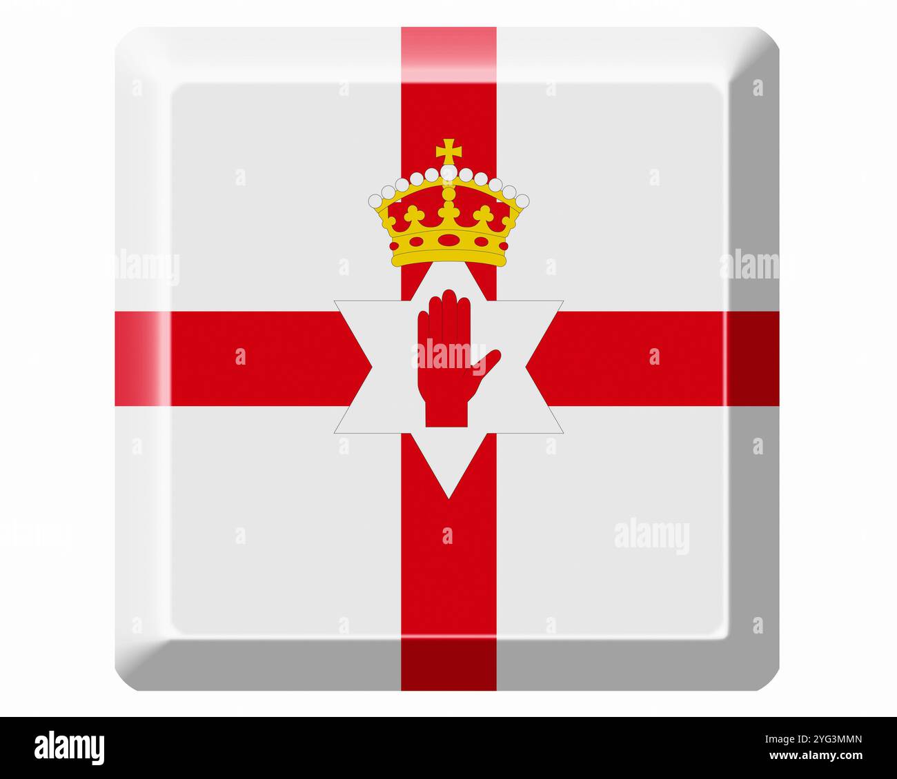 United ireland flag hi-res stock photography and images - Alamy