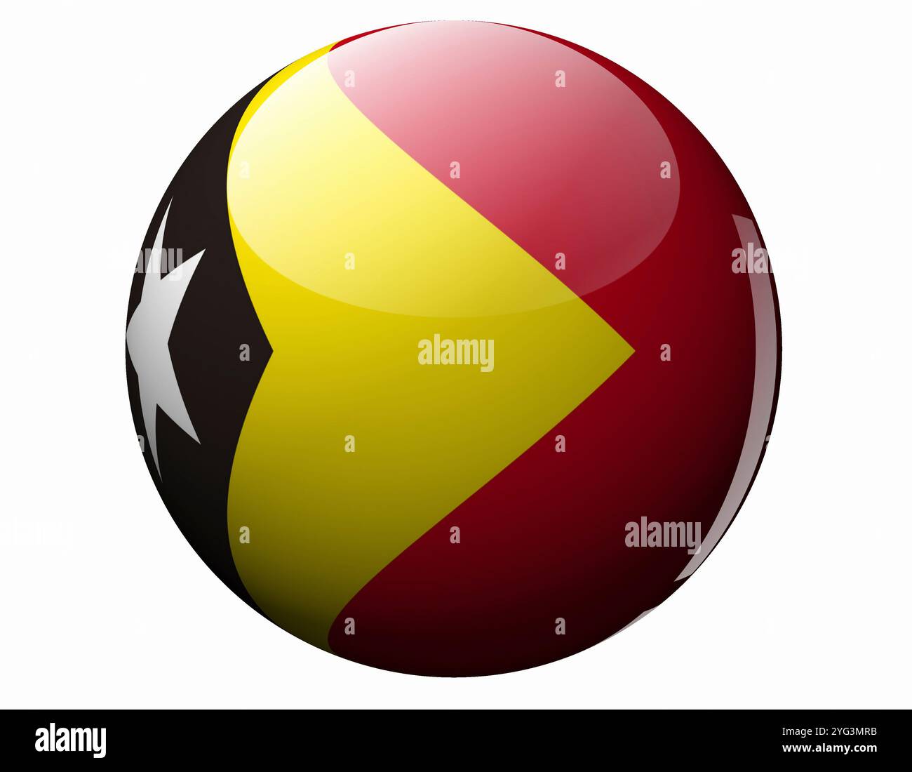 Flag of Timor-Leste Stock Photo - Alamy