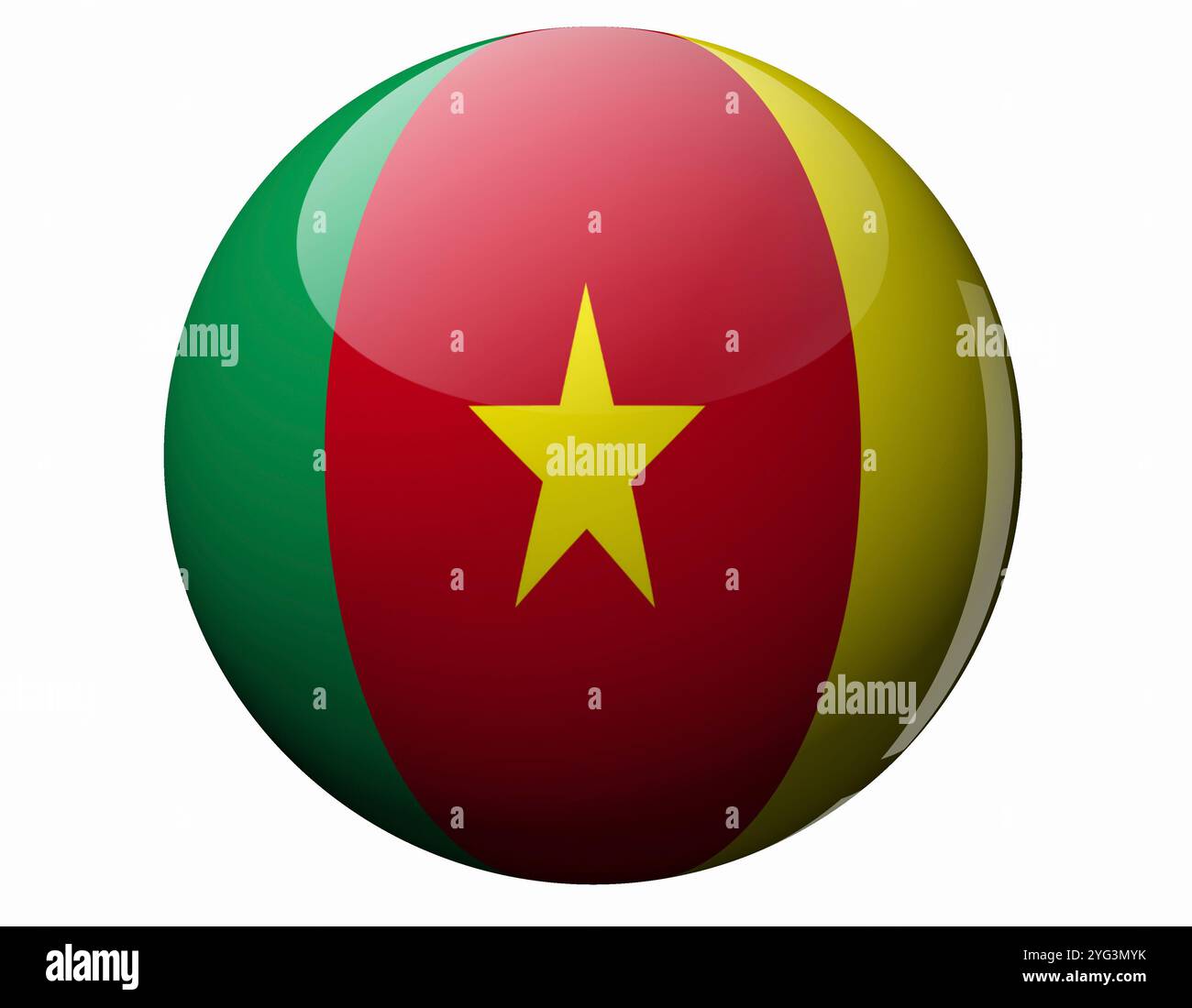 National flag cameroon Cut Out Stock Images & Pictures - Alamy