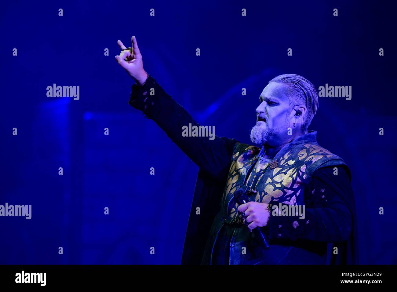 Powerwolf Karsten Brill alias Attila Dorn - Wolfsnächte Tour 2024 ...