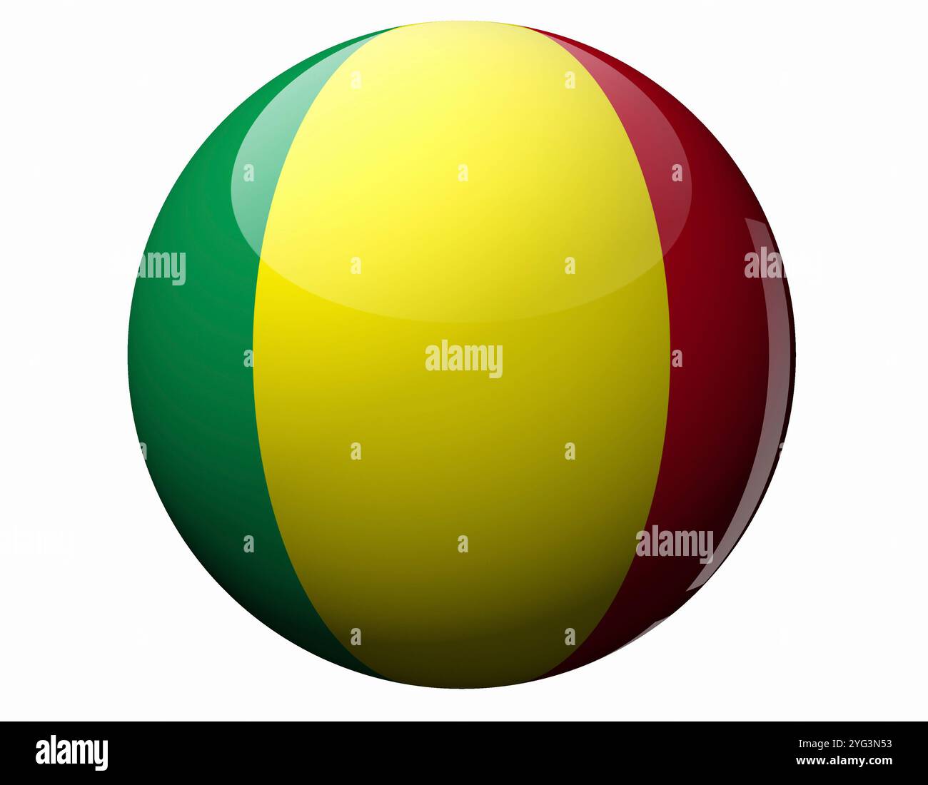 Flag of the Republic of Mali Stock Photo - Alamy