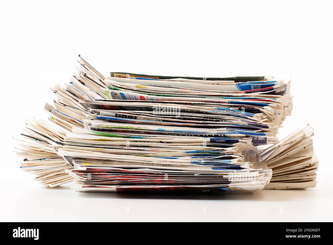 Bundles of scrap milk cartons Stock Photo - Alamy