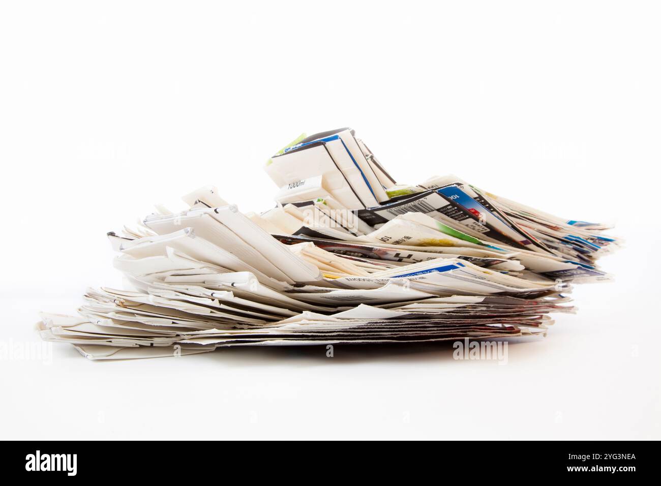 Recycled milk cartons hi-res stock photography and images - Alamy