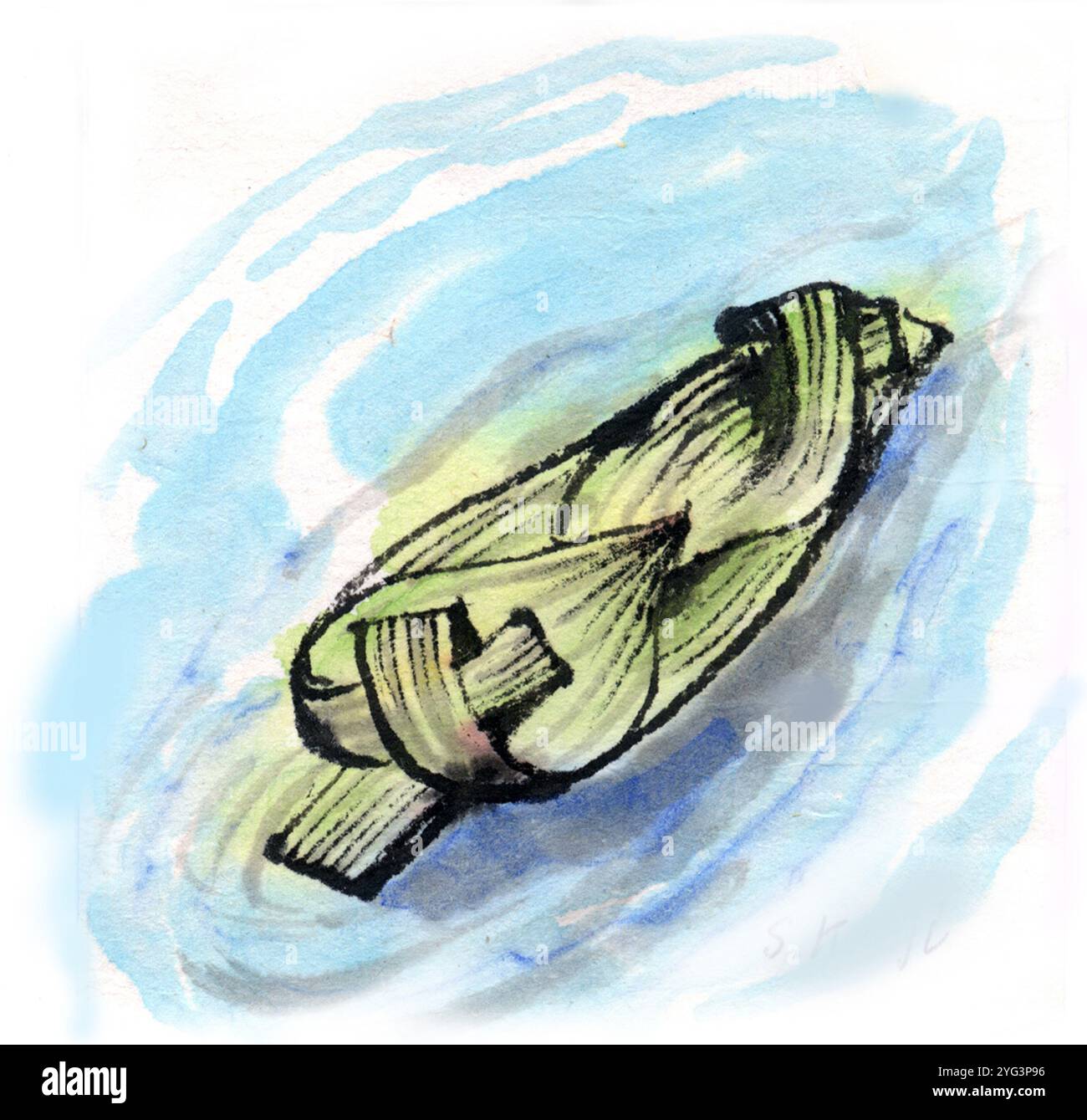 Ink boat hi-res stock photography and images - Alamy