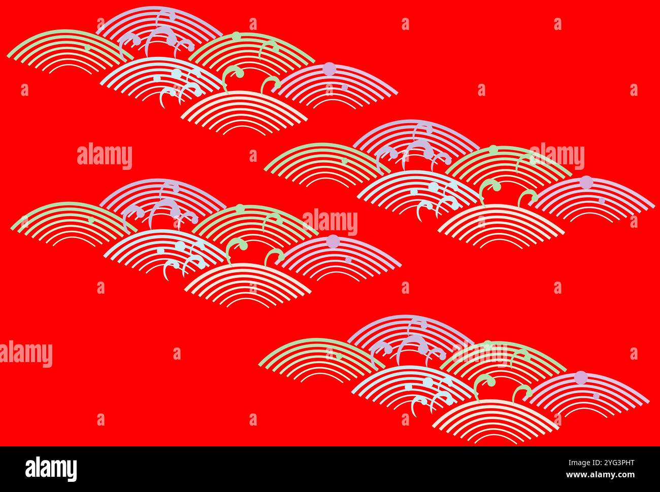 Japanese wave pattern hi-res stock photography and images - Alamy