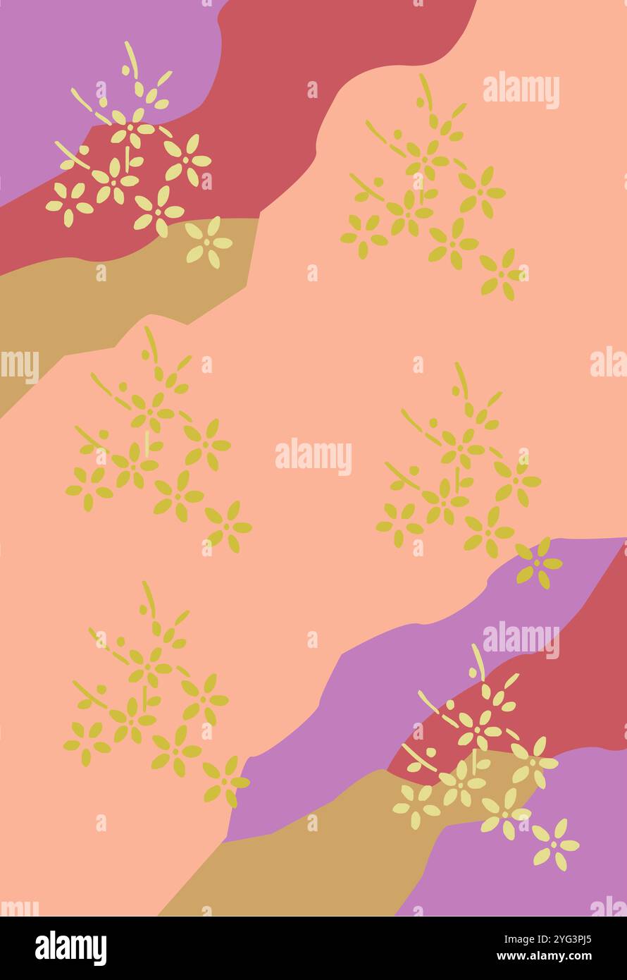 Japanese-style pattern dynasty joint paper Stock Photo - Alamy