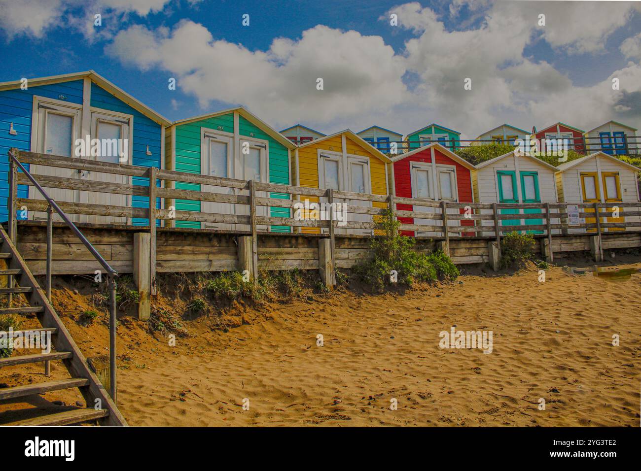 Beachside fence hi-res stock photography and images - Alamy