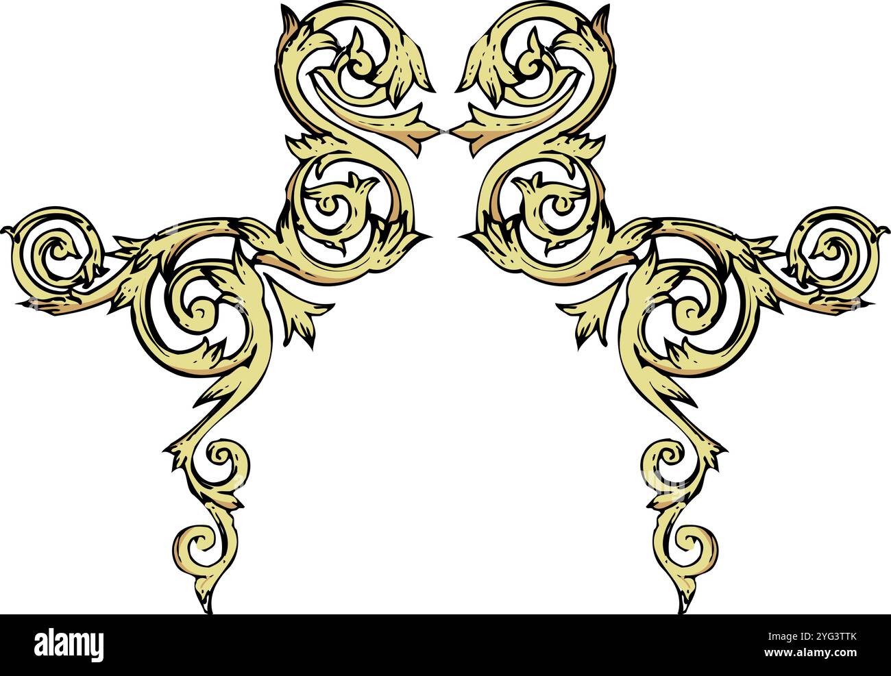 Arabesque ornaments hi-res stock photography and images - Alamy