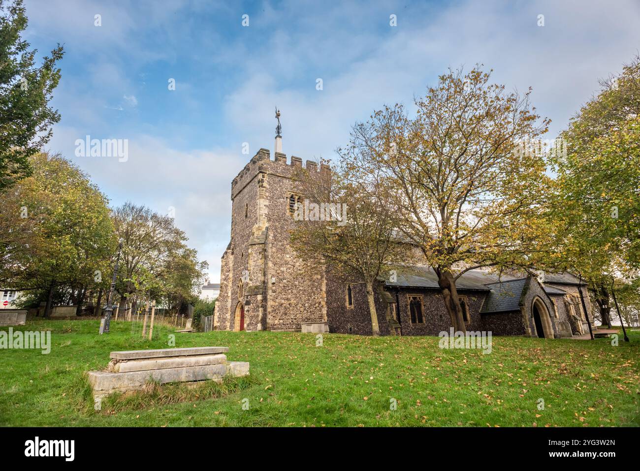 Brighton, November 4th 2024: St Nicholas of Myra church Stock Photo - Alamy