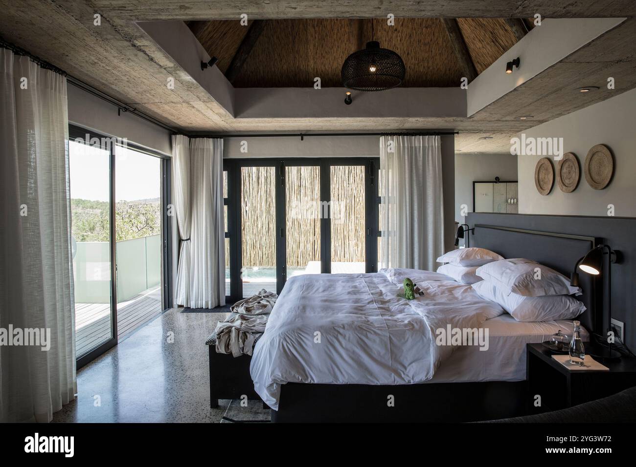 Biyela Lodge, Umfolozi Big Five Game Reserve in South Africa Stock ...