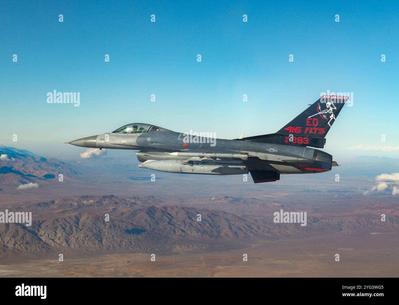 Lt Col Charles Brantigan, Commander of the 416th Flight Test Squadron ...