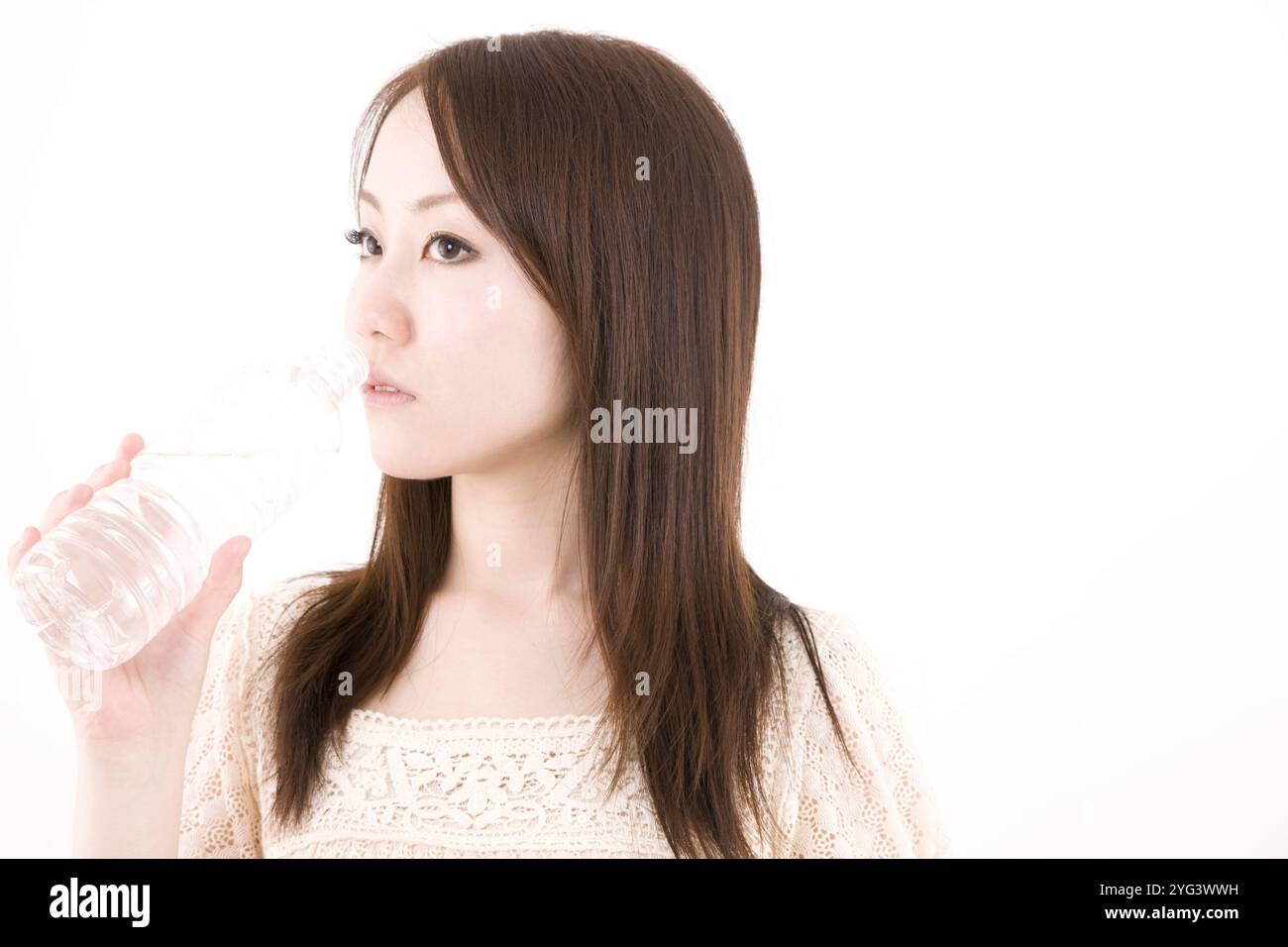 Drink water asia woman hi-res stock photography and images - Alamy