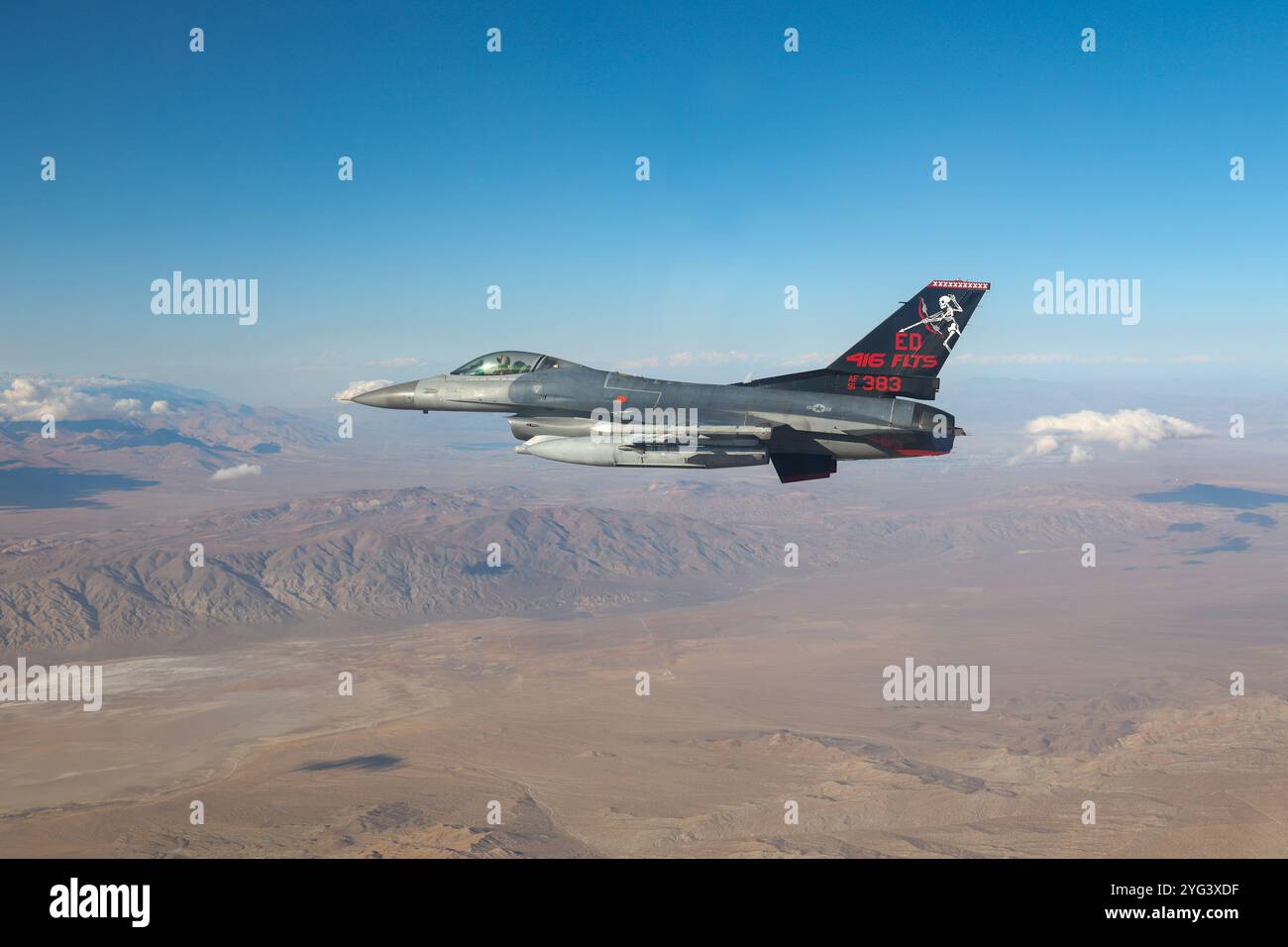 Lt Col Charles Brantigan, Commander of the 416th Flight Test Squadron ...
